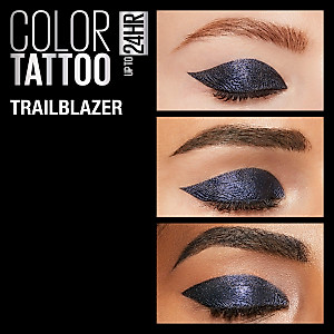 Maybelline New York Color Tattoo 24 Hour Longwear Cream Eyeshadow Makeup, Trailblazer, 0.14 Oz