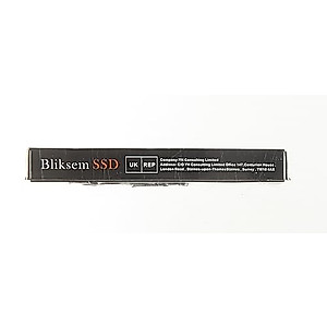 Bliksem SSD 128GB SATA III 6Gb/s Internal Solid State Drive 2.5″ 7mm(0.28″) 3D NAND TLC Chip Up to 550 Mb/s for Laptop and Pc KD650 (Black 128GB)