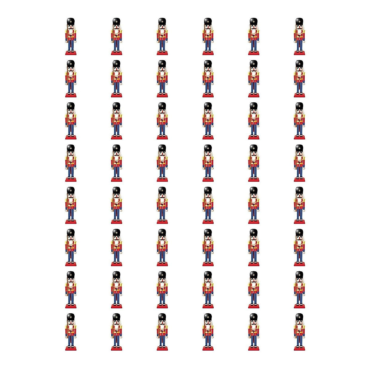 tkcutecandies123 48 Christmas Nutcracker Envelope Seals Labels Stickers 1.2" Round