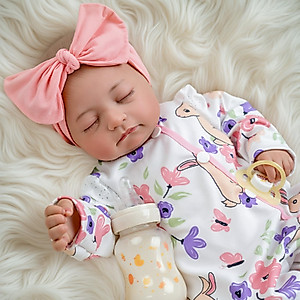 BABESIDE Reborn Baby Dolls Connie - 20 inch Soft Vinyl Realistic-Adorable Baby Doll Real Life Lifelike Baby Dolls with Complete Accessories Perfect for Cuddling, Playtime, and Gift Giving