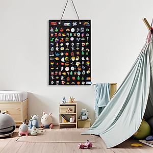 Collector Pin Board,Pin Collections Storage Holder,Enamel Pin Hanging Display Board,Pin Board For Pins Collection,Pin Holder Display For Wall,Enamel Pin Organizer Display Case(96 Slots,Black)