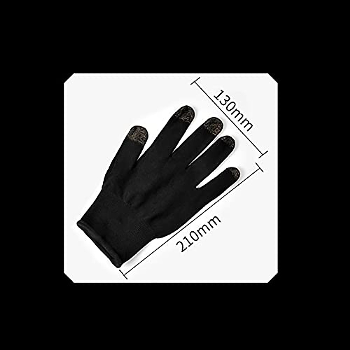 LICHIFIT Touch Screen Gaming Gloves Non-Slip Sweat-Proof Touch Finger Thumb Sleeve for PUBG Mobile Phone Game