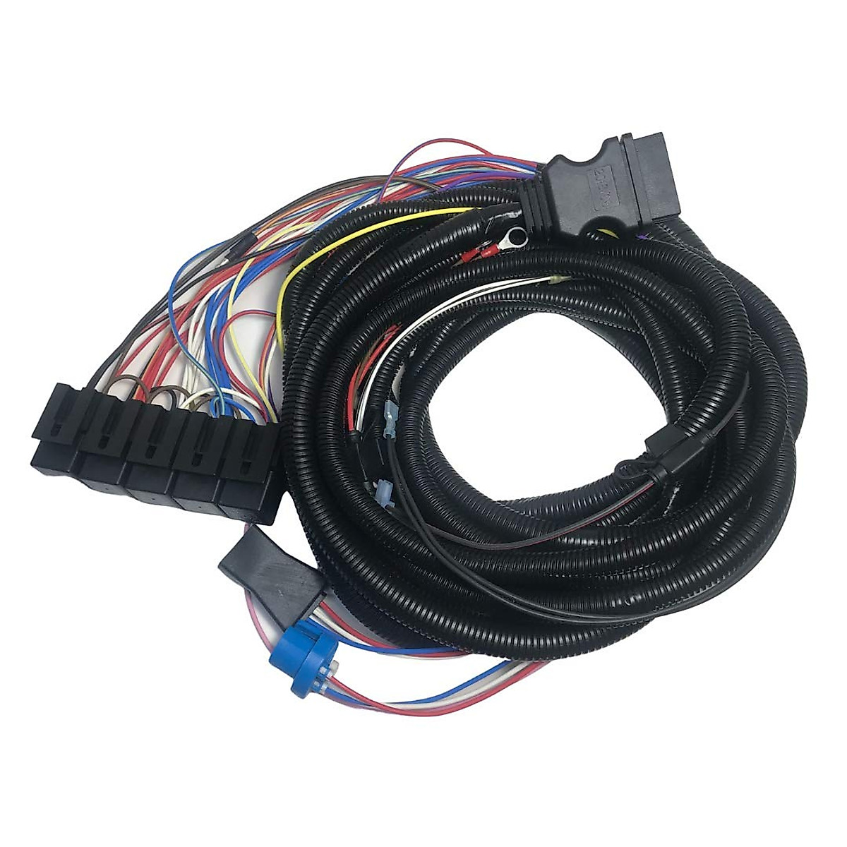 Boss Snow Plow Vehicle Side 13-Pin Wiring Harness 2008+ 5 Relay Main Truck Side MSC08001
