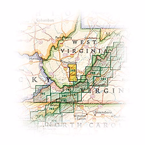 New River Gorge National River Map (National Geographic Trails Illustrated Map, 242)
