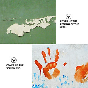 HEMOTON 1PC Succulent Wall Hanging Handmade Plants Wall Decor 3D Plants Pendant Decorative Plants Wall Art Decoration for Store Home Office Garden(Green)