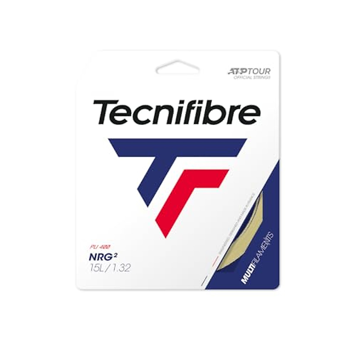 Tecnifibre NRG2 17G Natural Tennis String (Set)