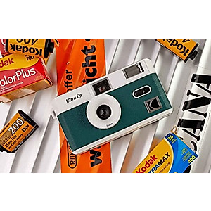 Kodak Ultra F9 Film Camera, White x Green