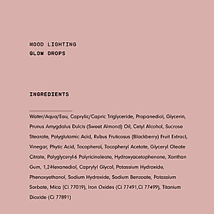 Versed Mood Lighting Luminizing Glow Drops, Sheer Bronzed - Liquid Highlight & Bronzing Drops with Illuminating Light-Reflecting Pigments - Antioxidants & Hydrating Hyaluronic Acid - Vegan (1 fl oz)