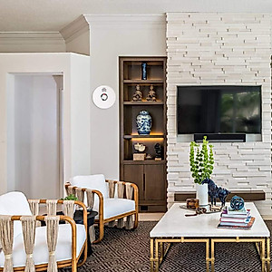 Smoke Detector Fire Alarm, 2 Packs Photoelectric Smoke Detectors with UL Listed, 9V Battery Operated Smoke Detector (9V Battery Included), 10 Years Life Time, Fire Safety for Home, Hotel, School etc