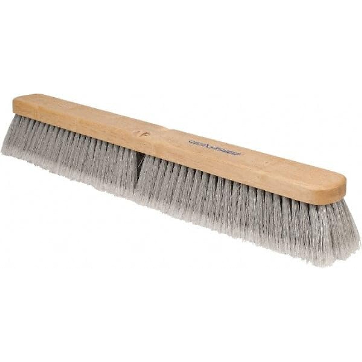 PRO SOURCE Fine-Sweep Push Broom Head with Threaded Wood Block: 24 inch Wide