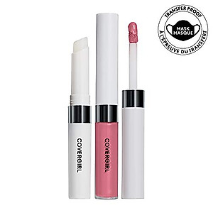 COVERGIRL Outlast All-Day Lip Color With Topcoat, 555 Blossom Berry