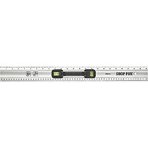 Shop Fox 24" Aluminum Ruler with Handle