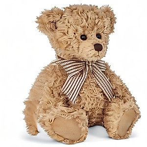 Bearington Collection Theodore The Brown Teddy Bear Plush, 17 Inch Bear Stuffed Animal