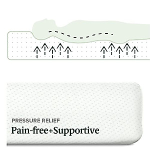 Zinus 6 Inch Green Tea Memory Foam Mattress / CertiPUR-US Certified / Bed-in-a-Box / Pressure Relieving, Narrow Twin