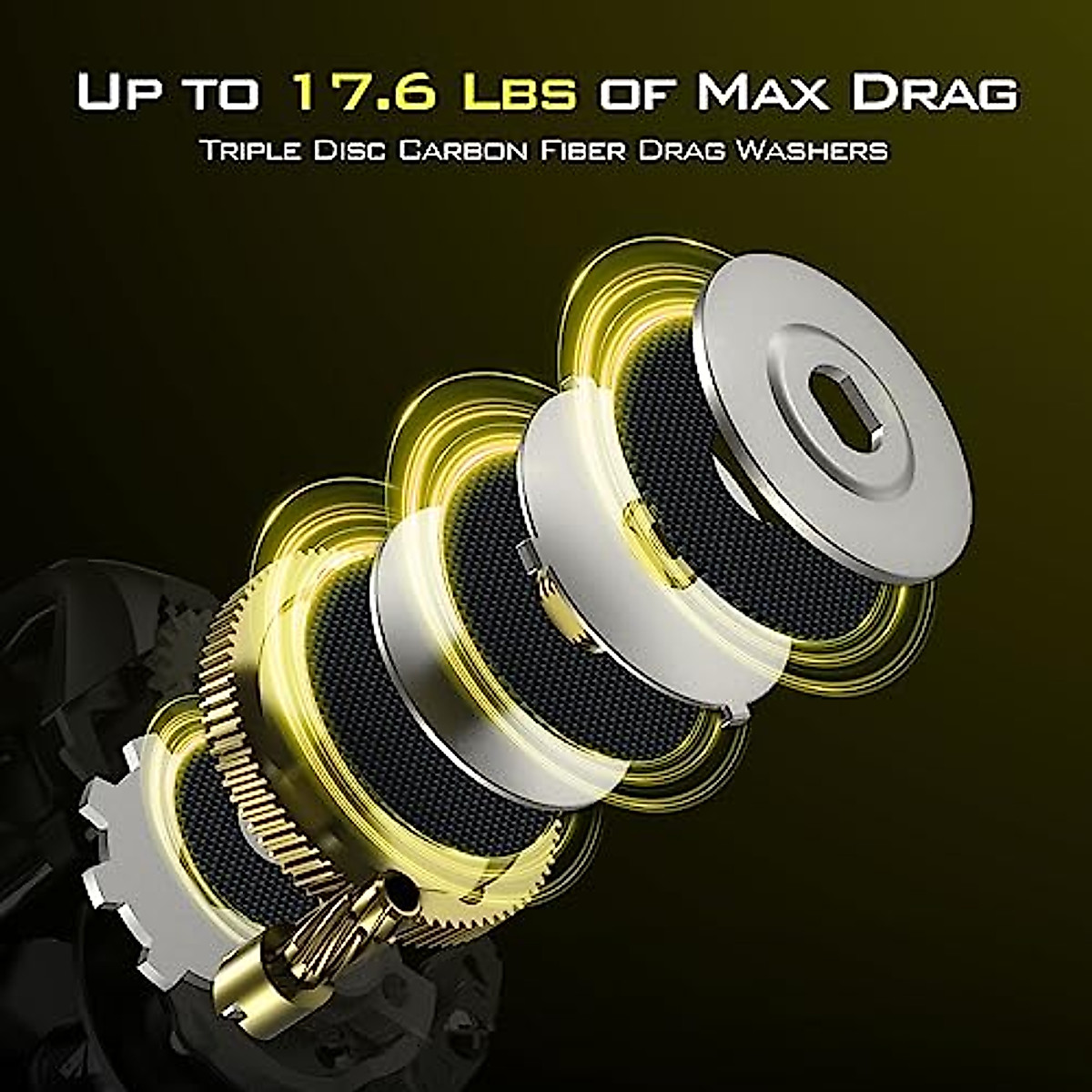 KastKing Skeet Reese Icon Baitcasting Reel,7oz Aluminum Frame Fishing Reel, 7.2:1 Gear Ratio, Left Handed