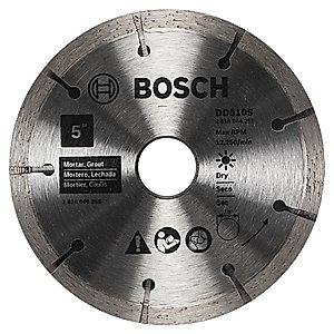 BOSCH DD510S 5-Inch Sandwich Tuck Pointing Blade , Gray