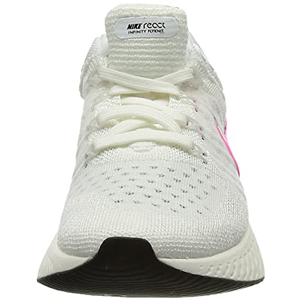 Nike Women's Running Shoes, Multicolor White Black Sail Pink Blast, 8 US