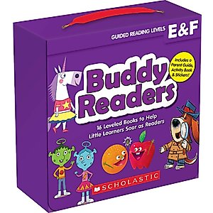 Buddy Readers: Levels E & F (Parent Pack): 16 Leveled Books to Help Little Learners Soar as Readers