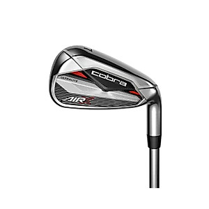 Cobra Golf 2022 Air X Iron Combo Set (Men's, Right Hand, Cobra Ultralite, Reg Flex, 4-PW),Chrome-Red