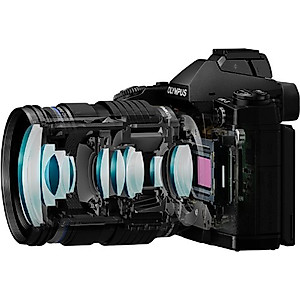 Olympus OM-D E-M1 Mirrorless Micro Four Thirds Digital Camera with ED 12-50mm f3.5-6.3 EZ Lens Kit - International Version (No Warranty)