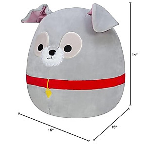 Squishmallows Official Kellytoy Plush 14" Tramp - Disney Ultrasoft Stuffed Animal Plush Toy