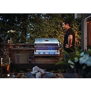 Napoleon BIG32RBNSS Built-in 700 Series BBQ Natural Gas Grill Head 32 Inches, Stainless Steel