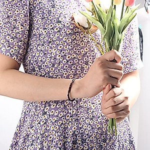 JoycuFF To My Granddaughter Bracelets from Grandma Birthday Mother's Day Christmas Gifts for Granddaughter Morse Code Bracelets for Women I Love You