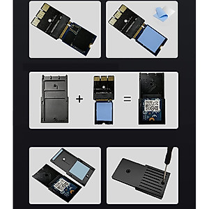 yuxingerer Portable External Hard Drive Conversion Box Mini Game Console External Host Hard Drive Expansion Card Conversion Box Compatible with X Box Series X/S Game Console