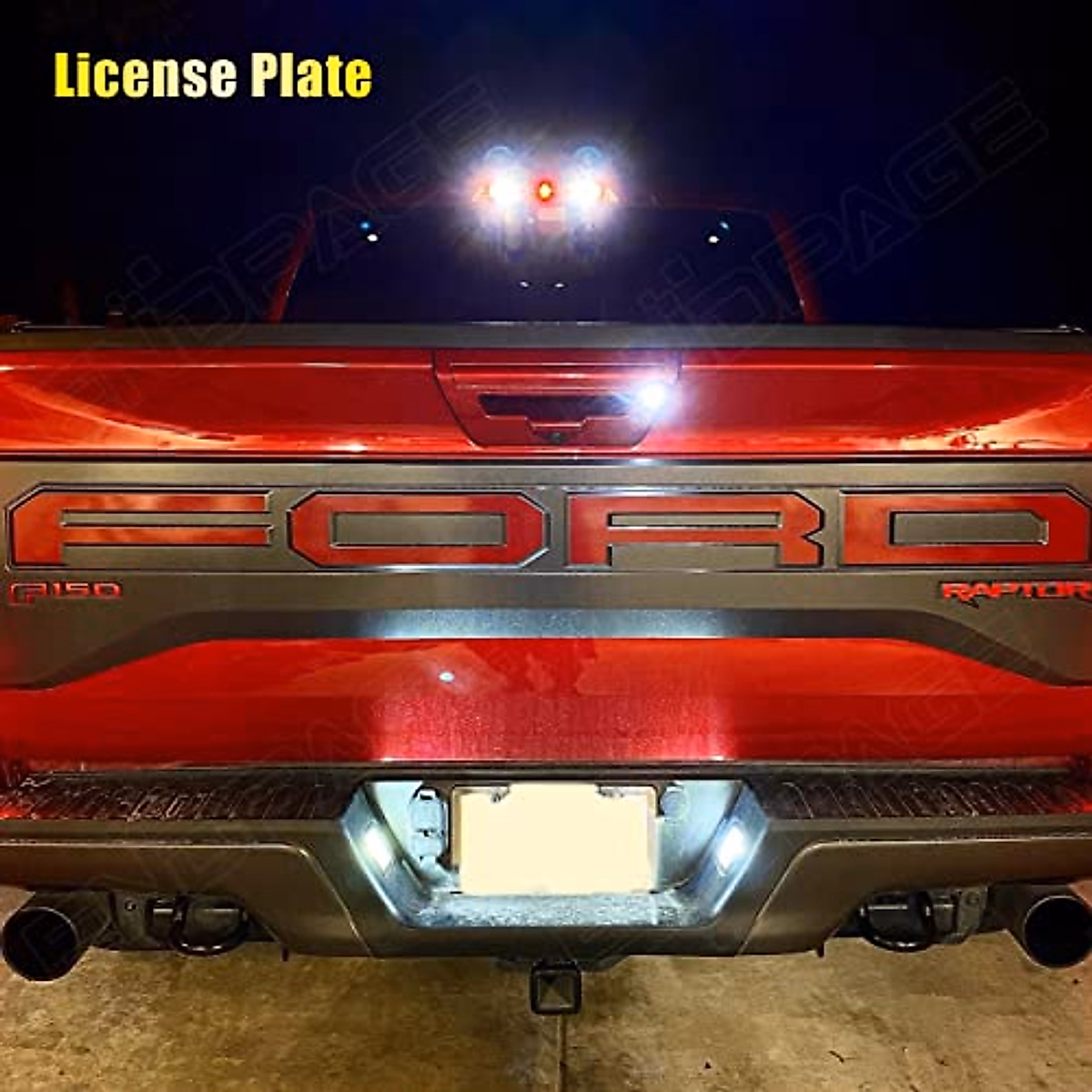 ENDPAGE 14-Pieces F250 F350 Interior LED Light Kit for 1999-2016 Ford F-250 F-350 Super Duty White 6000K Interior LED Lighting Package + Cargo Lights, License Plate Lights, Install Tool