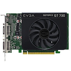 EVGA GeForce GT 730 4GB DDR3 128bit Dual DVI mHDMI Graphics Cards 04G-P3-2739-KR