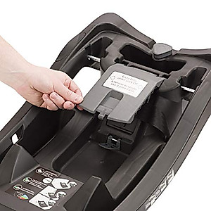 Evenflo LiteMax Infant Car Seat Base, Easy to Install, Versatile and Convenient, Meets All Federal Safety Standards, Durable Construction, Compatible with All LiteMax Infant Car Seats, Black