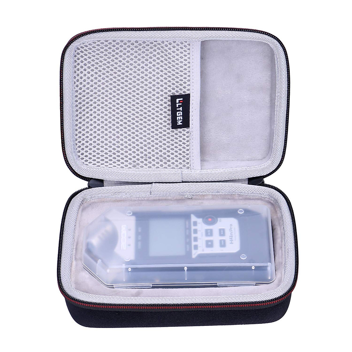 LTGEM EVA Hard Case for Zoom H4n Pro/Tascam DR-40X / Zoom H4essential 4-Track Digital Multitrack Recorder - Travel Protective Carrying Storage Bag