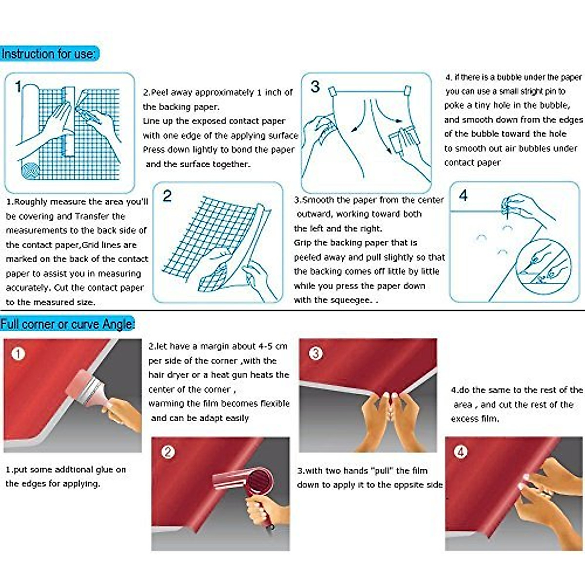 Faux Wood Grain Contact Paper Vinyl Self Adhesive Shelf Drawer Liner for Kitchen Cabinets Shelves Table Desk Dresser Furniture Arts and Crafts Decal 24 Inches by 16 Feet