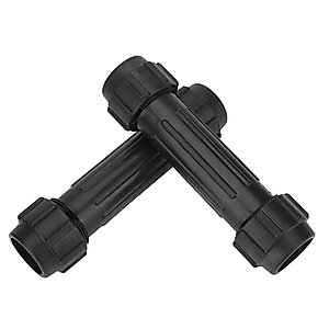 Tbest 1Inch Kayak Paddle Connector,2pcs Plastic Kayak Paddle Connector Replacement Accessory for Kayak Inflatable Boat Oar Connector Replacement Oar Connector 28mm Kayak Paddle Connector