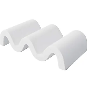 Pearlead Nordic Style Cement Soap Dish Decorative Modern Soap Tray White