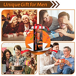 Contour Gauge 10+5 Inch with Lock, Duplicator Gauge Shape and Outline Tool Woodworking Tools Christmas Gifts for Men, Dad, Husband, Grandpa, Construction Rulers Scribe Tool Carpenter tools for Men DIY