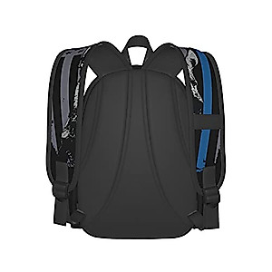 Police K9 Unit Dog Loyalty Thin Blue Line Flag Backpack Lightweight School College Bookbag Casual Travel Daypack