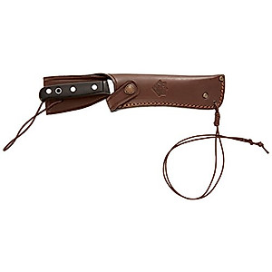 PUMA Tucson Pakka Wood German Made Hunting Knife With Leather Sheath