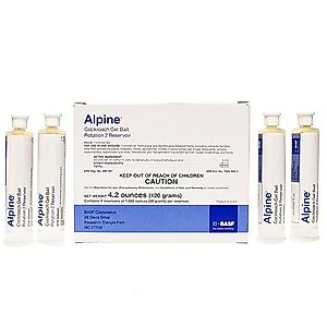 BASF - 791900 - Alpine Rotation 2 - Cockroach Gel Bait - 1 Box (4x30 Gram) Syringes, 1.05 Ounce (Pack of 4)