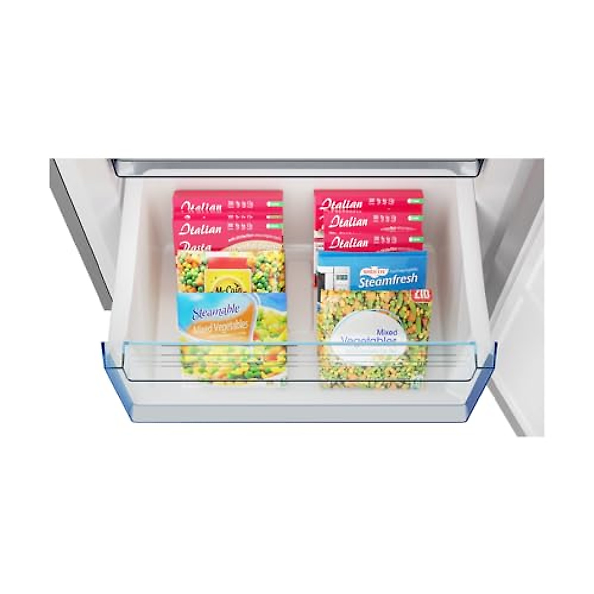 SHARP SJB1255GS Refrigerator with Bottom-Freezer, Counter-Depth, 24 Inch, 11.5 Cubic Foot, Stainless Steel