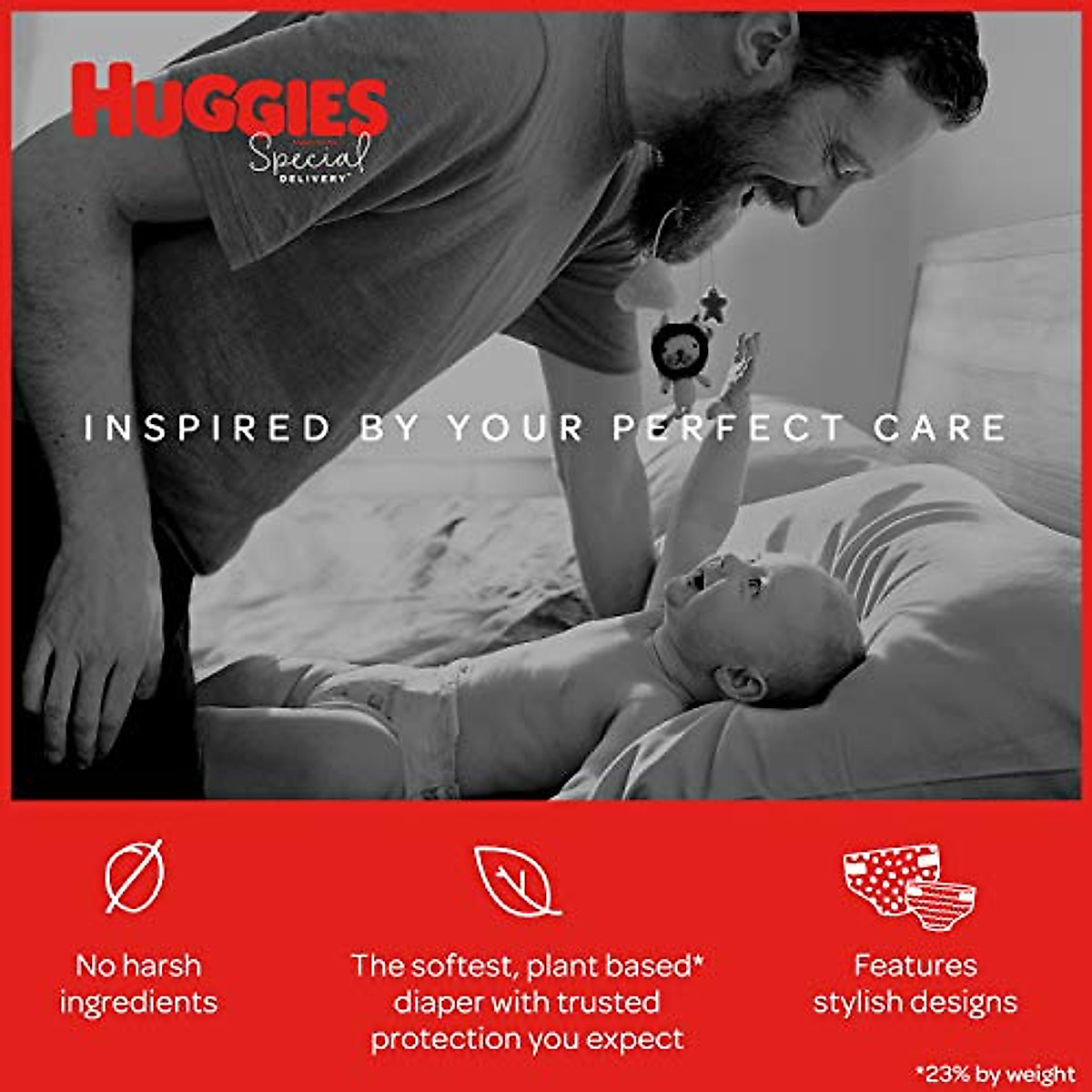 Huggies Special Delivery Hypoallergenic Baby Diapers, Size 5, 20 Ct