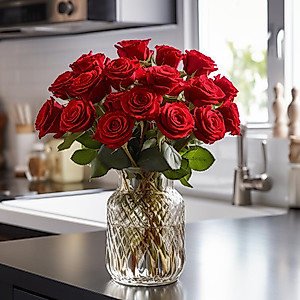 Red Roses- Beautiful Gift- 100 Fresh Flowers