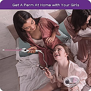 ORYNNE 1/2 Inch Curling Iron Wand Ceramic, Small Barrel Curling Iron for Tight Curls, Half Inch Tiny Curling Wand for Short & Long Hair, Heat Up Fast, Digital Temp Control