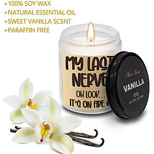 Citronella Candle Gift for Indoor Outdoor Patio Porch Deck Camping Backyard Dining Table Gathering Garden Lake Home Outside 7.2 OZ