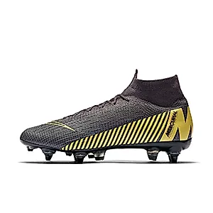 Nike Superfly 6 Elite SG-Pro AC Mens Football Boots AH7366 Soccer Cleats (UK 6 US 7 EU 40, Thunder Grey Black 070)