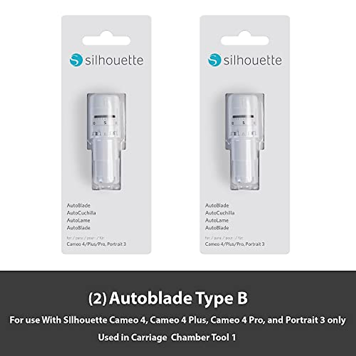 Silhouette Cameo 4 Extras Bundle with 2 AutoBlades, Pink Tool Kit, 2 Cutting mats, PixScan Mat. Also Includes CrafterCuts Start Up Guide and Bonus Designs