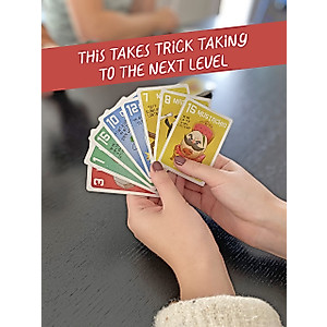 Mustachio- Mustaches Now Included, a Strategy Game of Trickery and Scheming Nuts, Funny Board Games for Teens and Family Night, Card Game for 2-6 Players