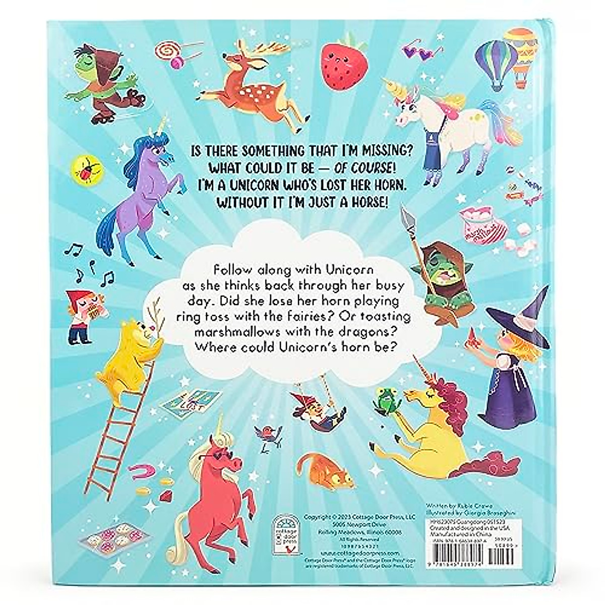 I Spy With My Little Eye Unicorn Wish & Find - Kids Search, Find, and Seek Activity Book, Ages 3, 4, 5, 6+
