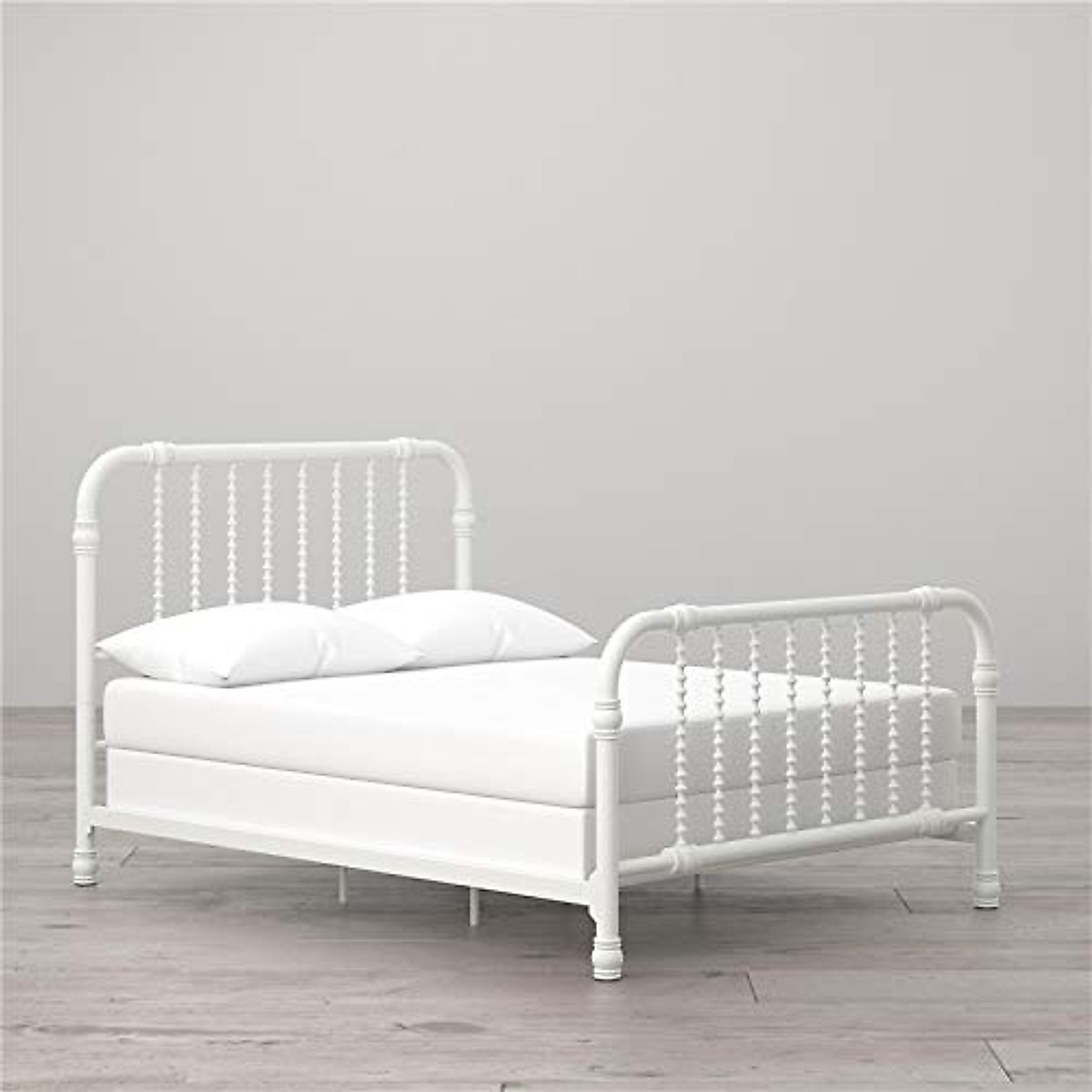 Little Seeds Monarch Hill Wren Metal Bed Full, White