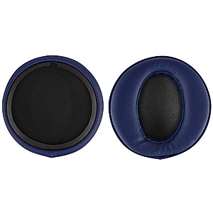 Geekria QuickFit Replacement Ear Pads for Sony MDR-XB950BT MDR-XB950B1 MDR-XB950/H Headphones Ear Cushions, Headset Earpads, Ear Cups Cover Repair Parts (Navy Blue)